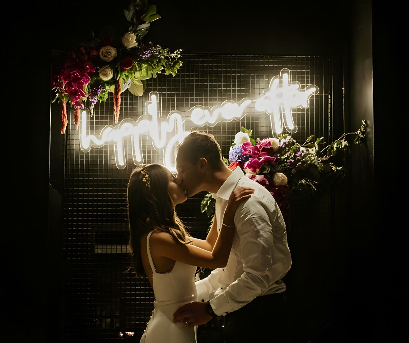 Custom Neon® Wedding Sign Ideas for the Marquee Reception Bar Disco